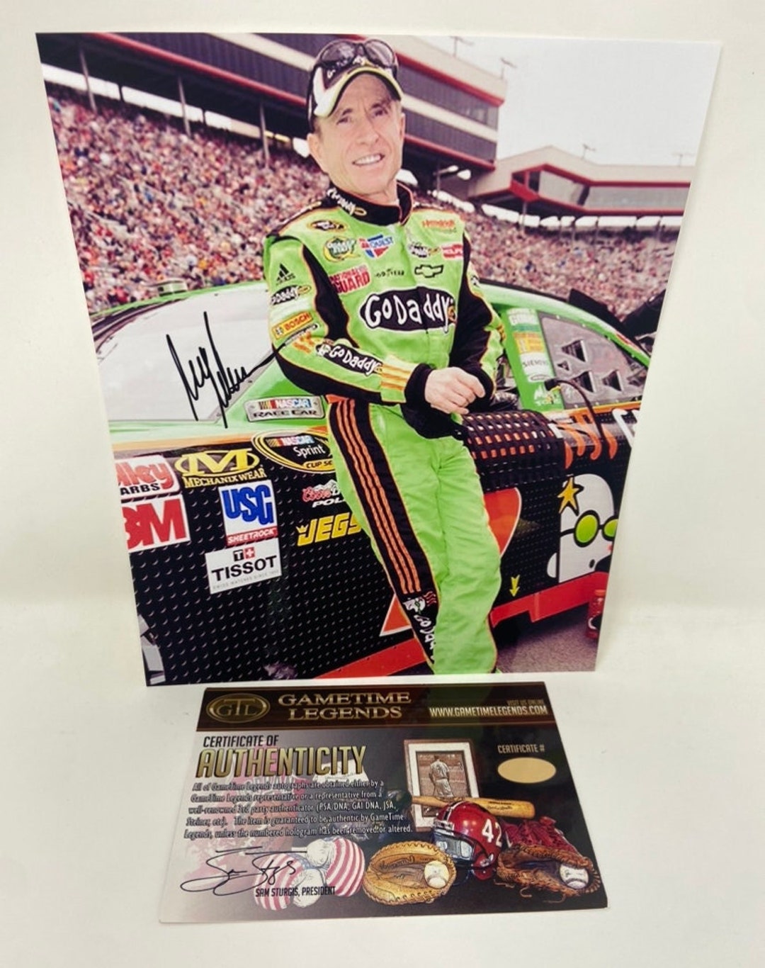 Mark Martin Autographed Photo - Etsy