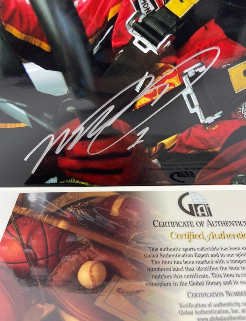 Martin Truex Jr Autographed Photo - Etsy