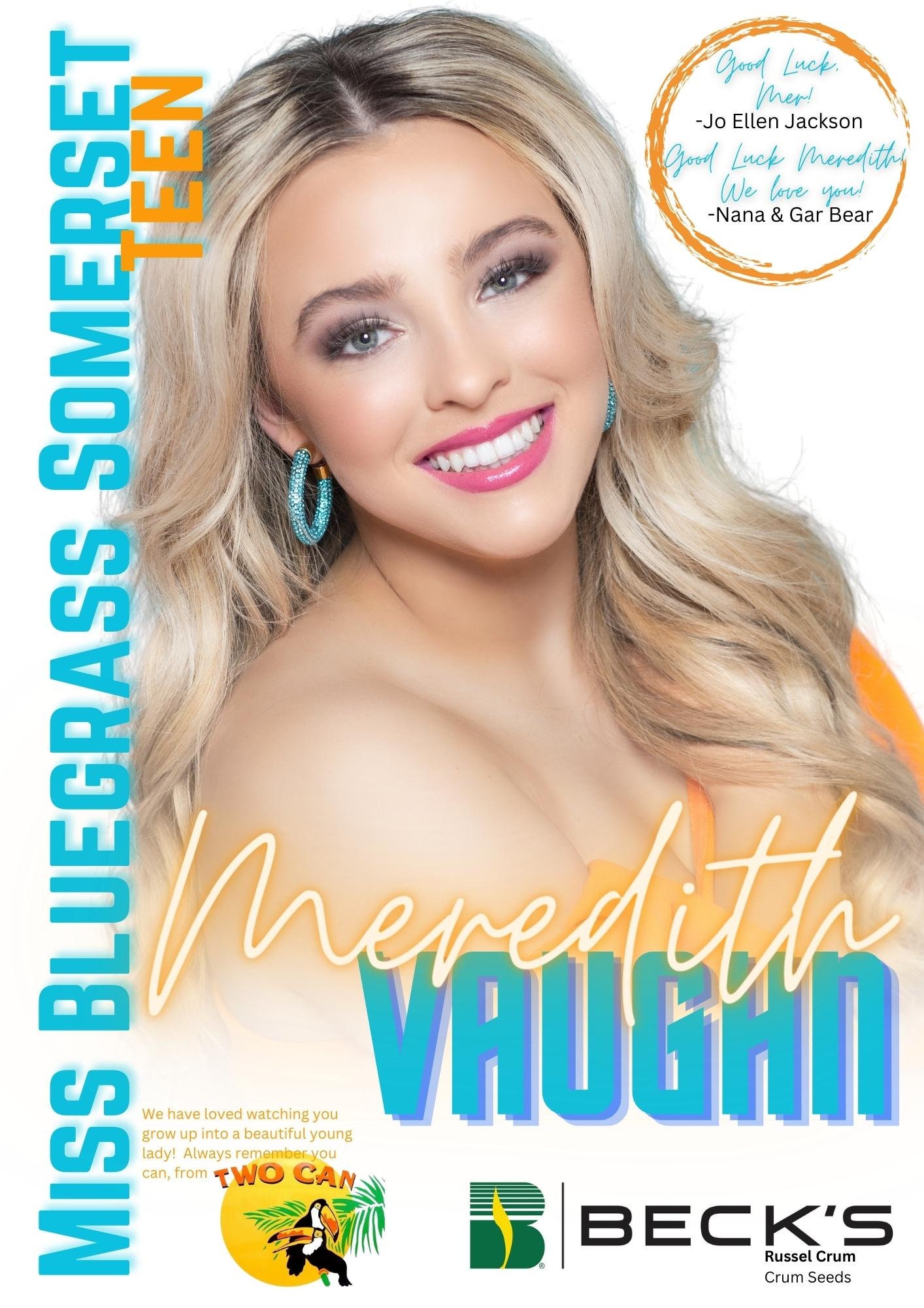 Custom Designed Pageant Ad - Etsy