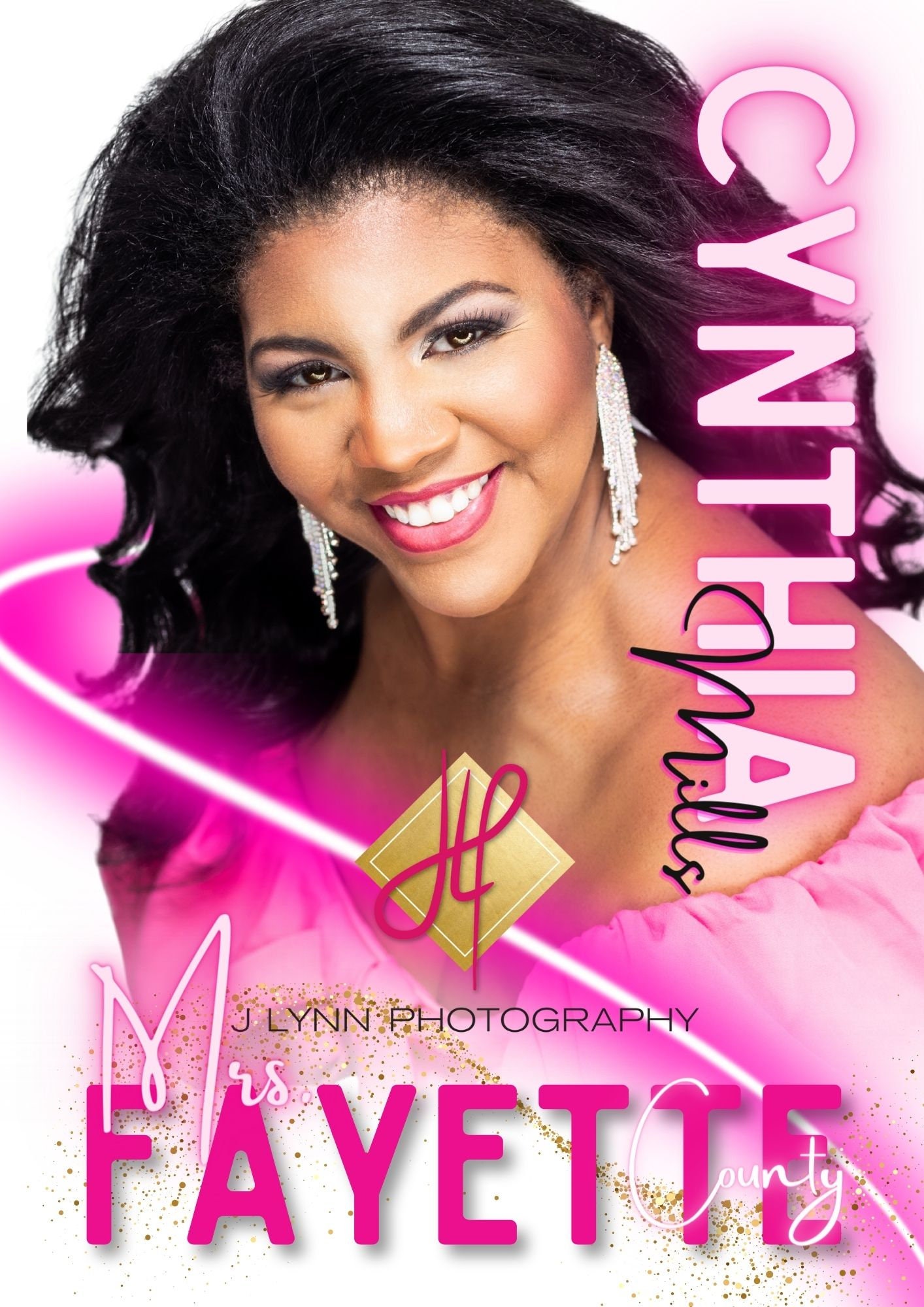 Custom Designed Pageant Ad - Etsy