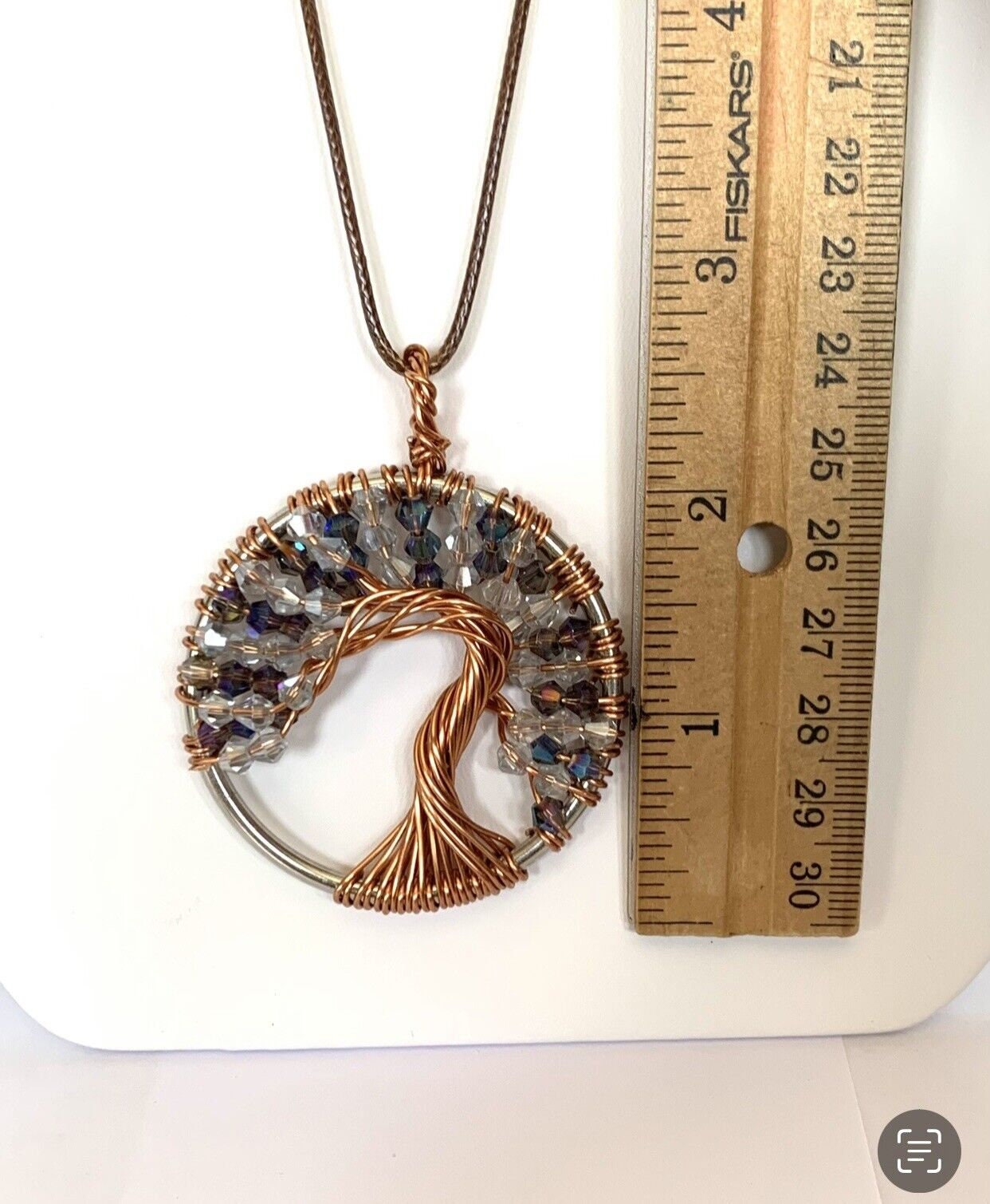 Bonsai Tree Pendant Necklace Suncatcher Promotes Harmony Balance ...