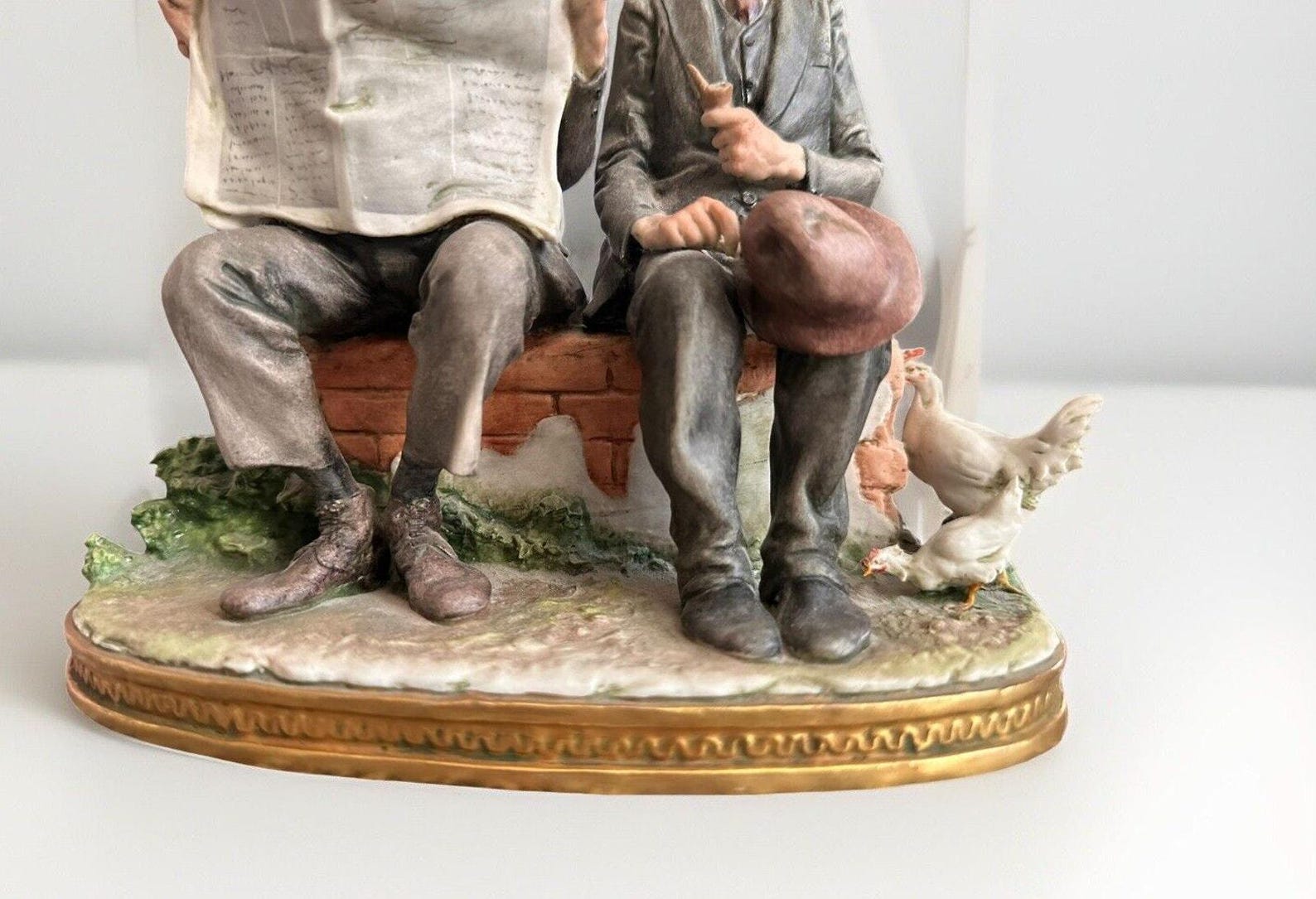 GIUSEPPE CAPPE "the Sunday News" Capodimonte Figurine 1962 Italy - Etsy