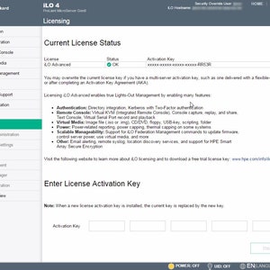 HPE HP ILO Advanced License Server Lifetime | Ilo 2, 3, 4, 5 - Etsy