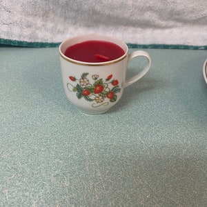 Avon Strawberry Tea Set - Etsy