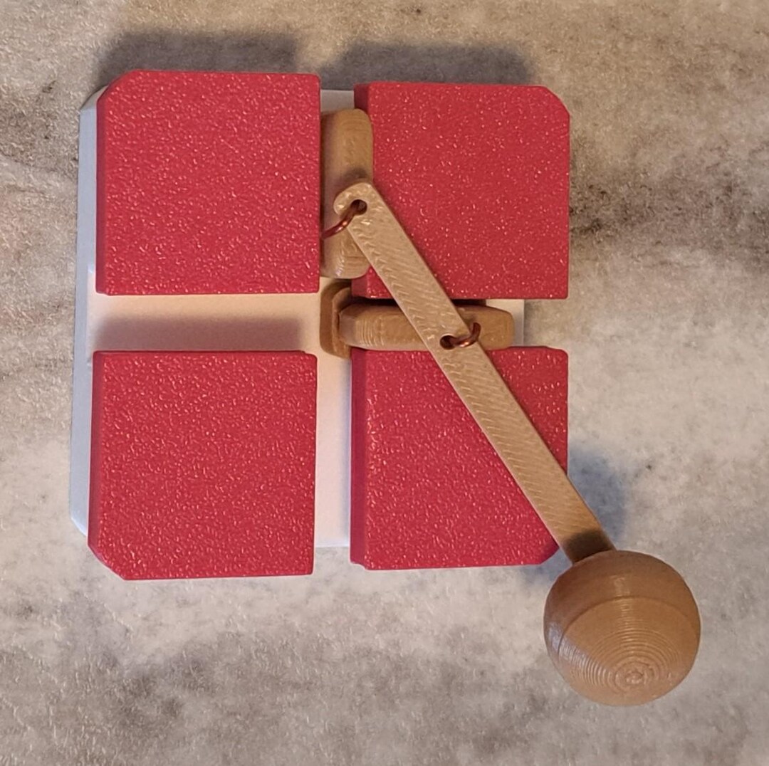 Spinning Fidget Toy or Do-nothing Machine (3D Printed) - Etsy