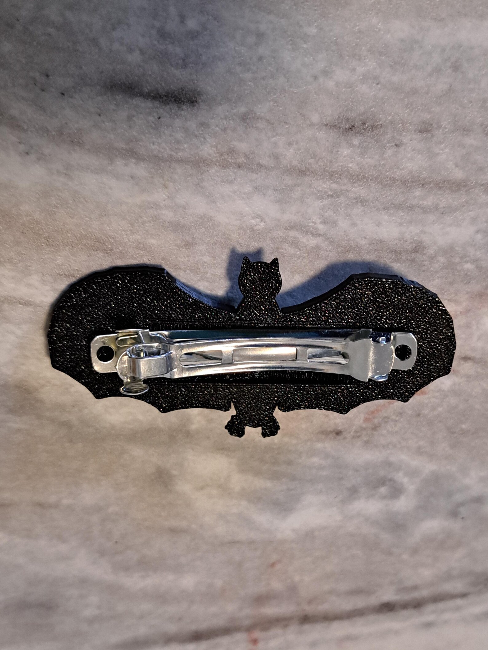 Bat Barrette 3D Printed and Perfect for Halloween - Etsy