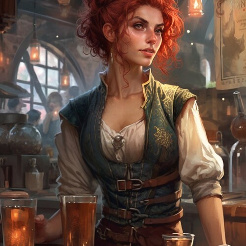 Custom Portrait Character Commission Dungeons And Dragons Etsy 