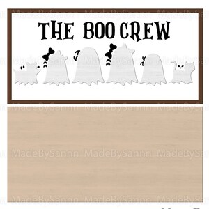 Customizable the Boo Crew DIY KIT Halloween DIY Kit - Etsy