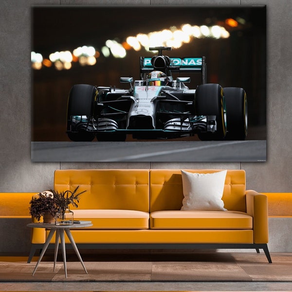 Huge F1 Racing Art - Etsy