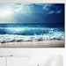 Ocean Beach Canvas Prints,sea Landscape Nautical Photo Coastal Canvas ...