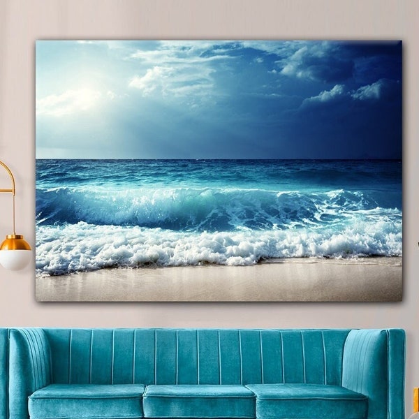 Large Ocean Print - Etsy