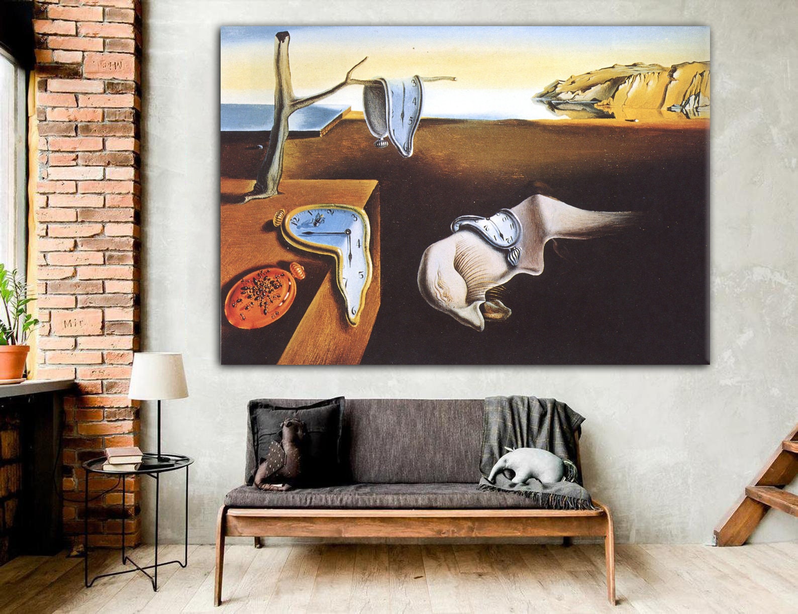 SALVADOR DALI CLOCK Print Salvador Dali the Persistence of Memory ...