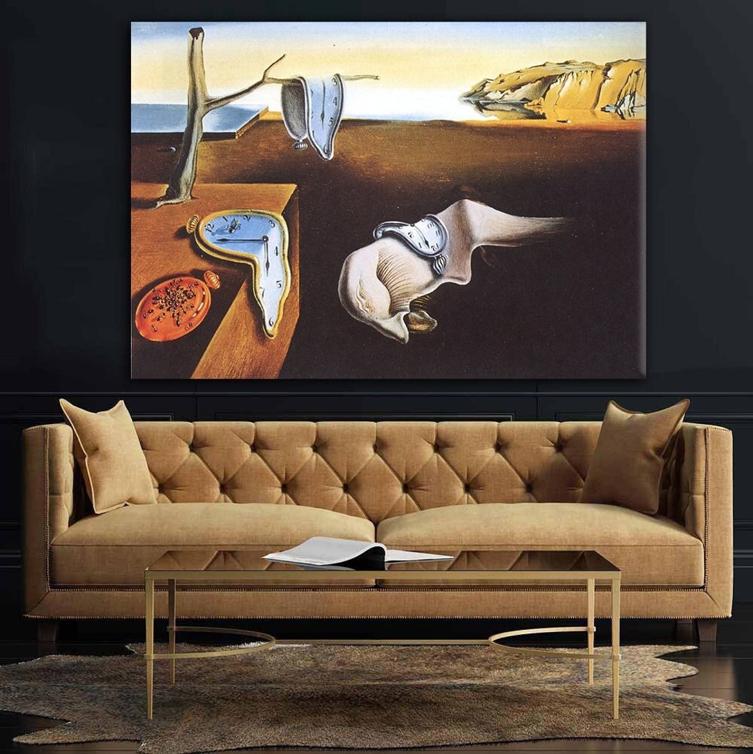 SALVADOR DALI CLOCK Print Salvador Dali the Persistence of Memory ...