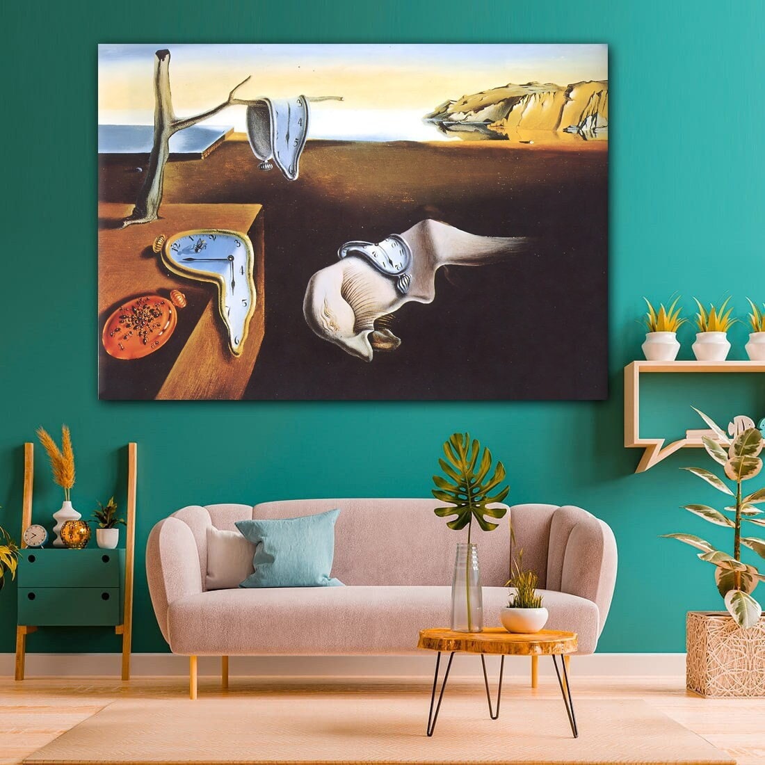 SALVADOR DALI CLOCK Print Salvador Dali the Persistence of Memory ...