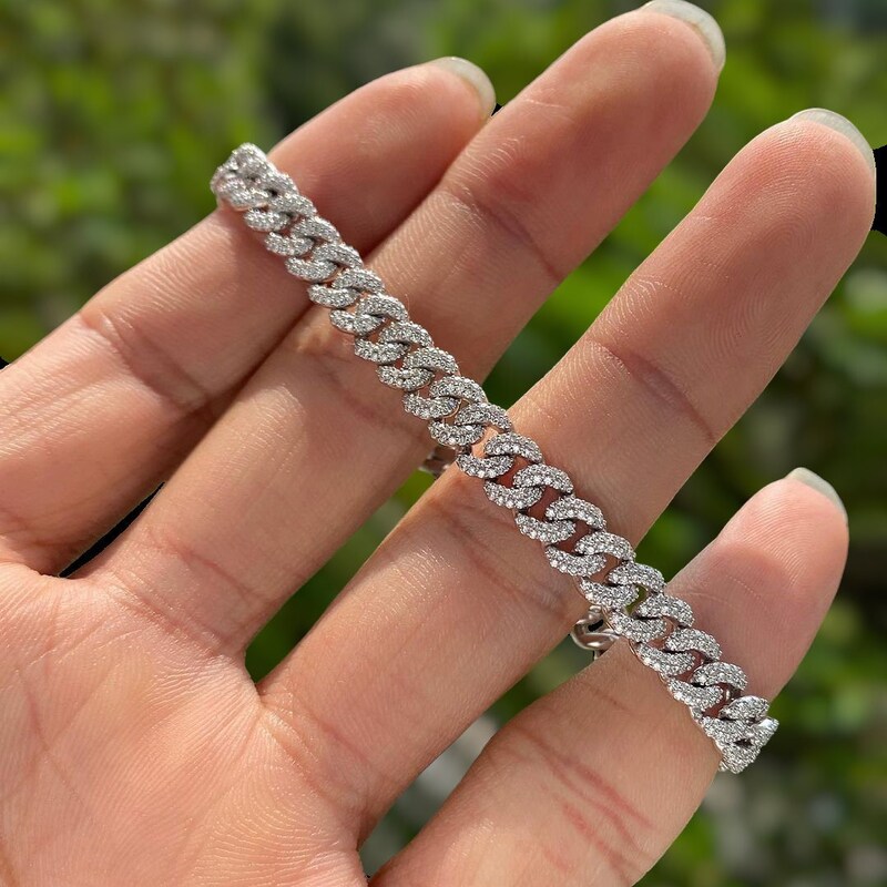 Moissanite Bracelet - Etsy