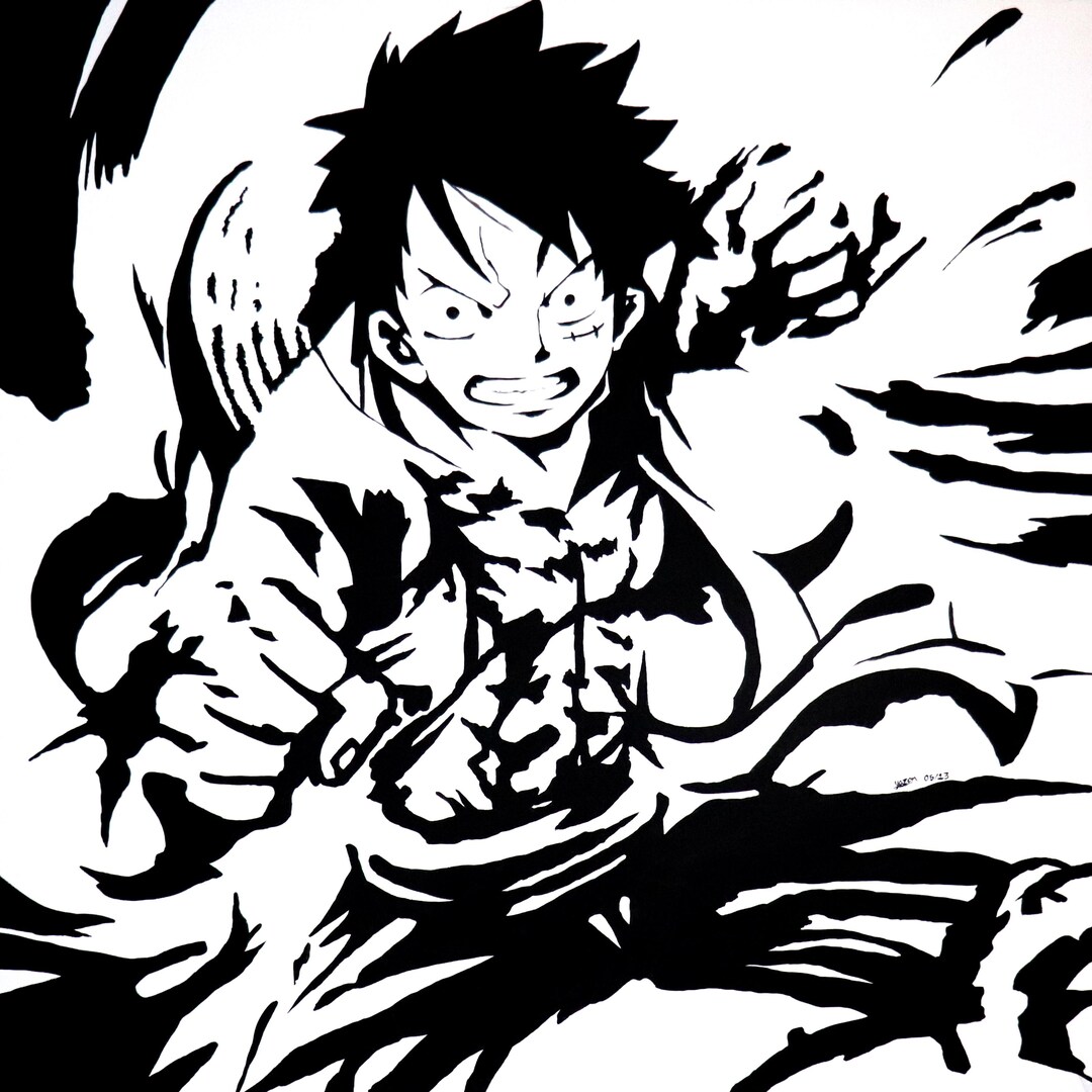 One Piece Luffy Table - Etsy
