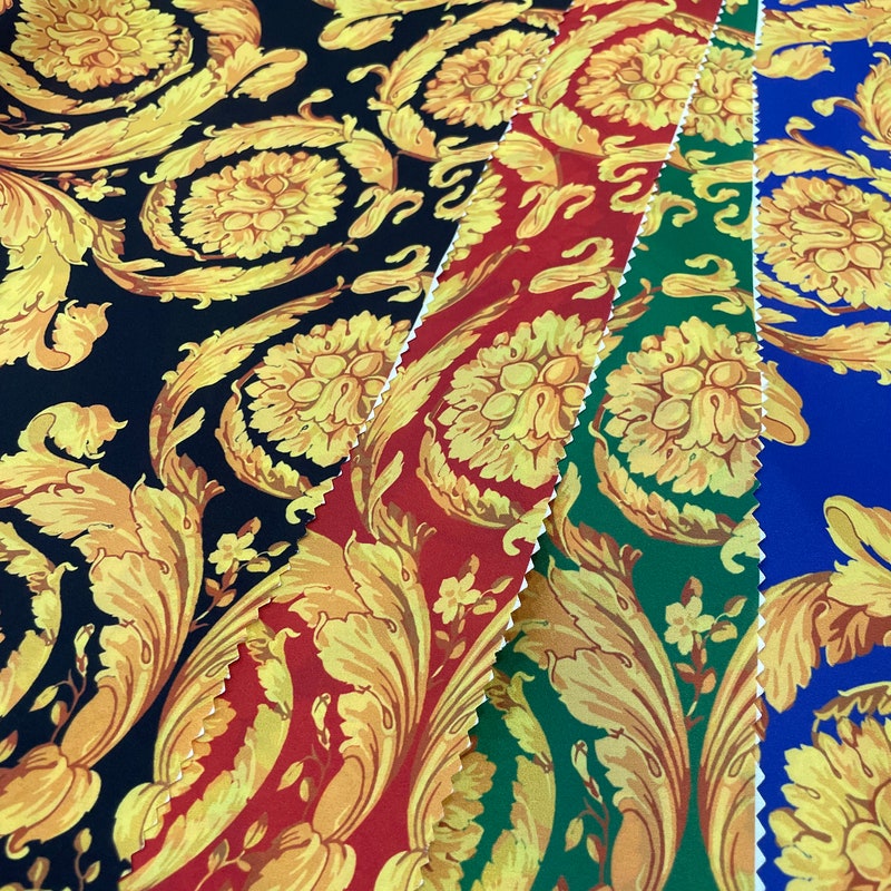Versace Fabric - Etsy