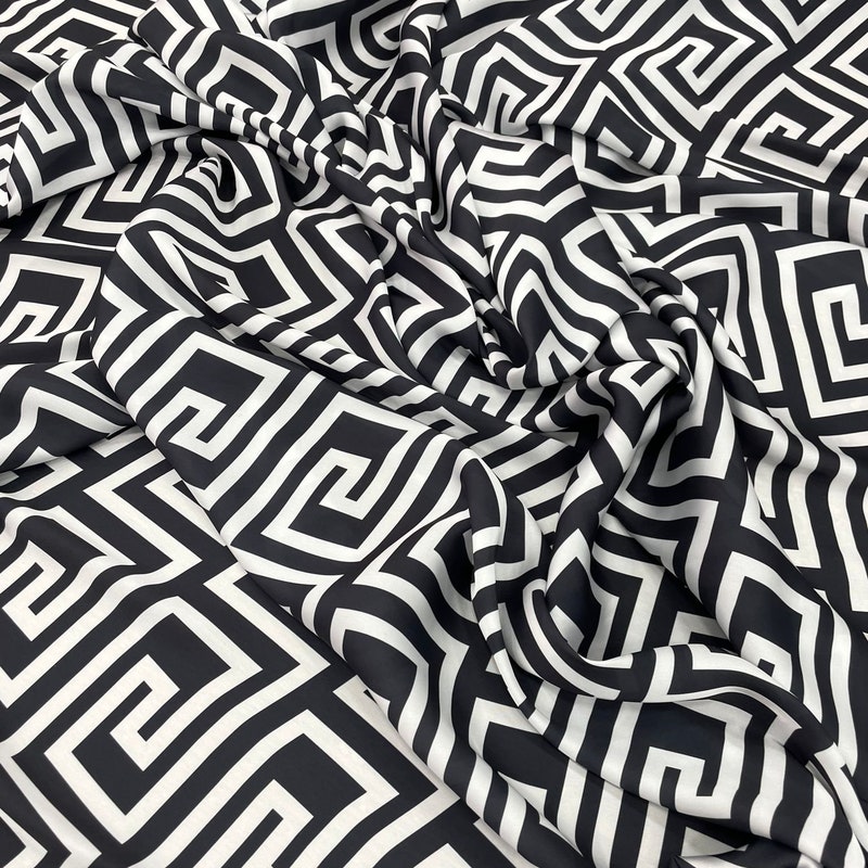 Greek Key Fabric - Etsy