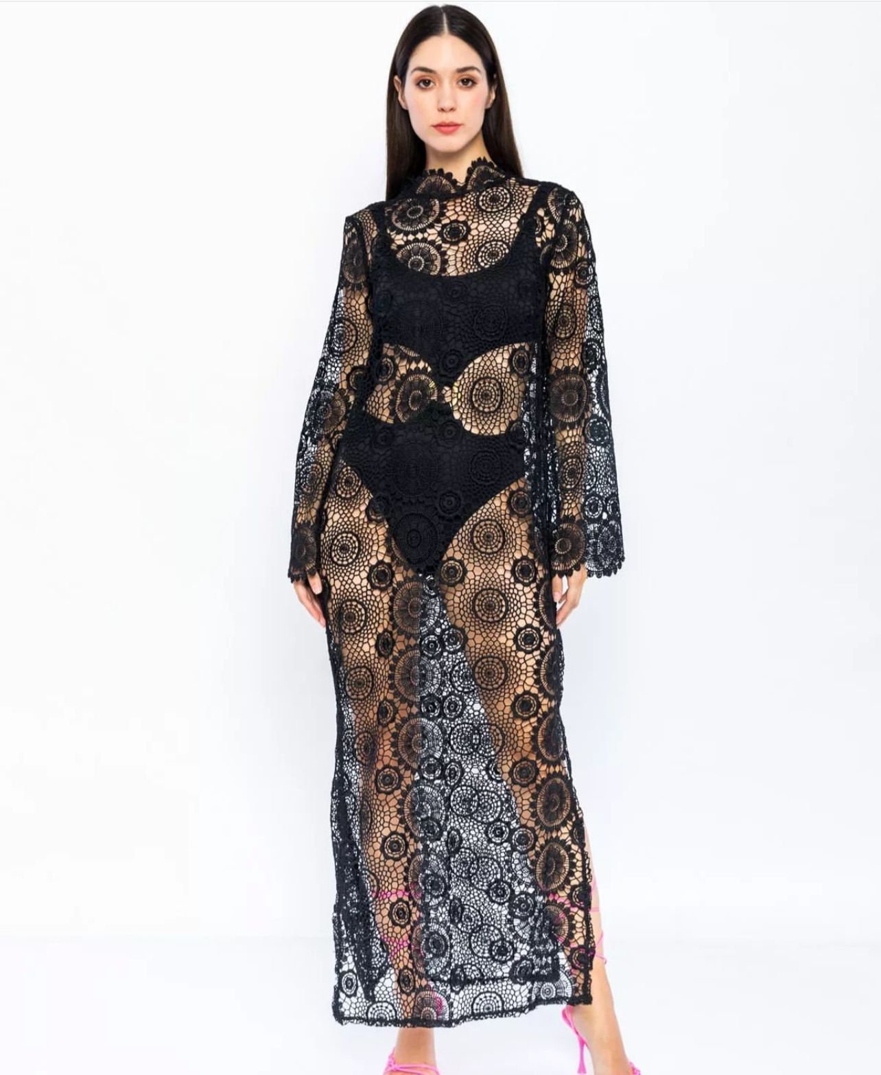 French Guipure Lace Fluffy Lace Fabric With Cottony Texture-nv - Etsy