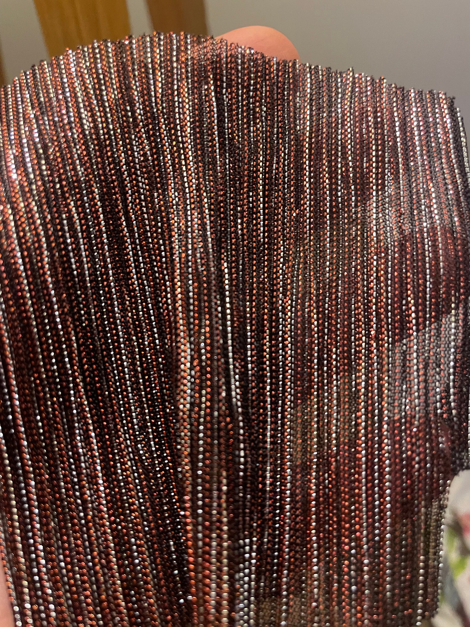 Moonlight Glitter Pleated Fabric -mb - Etsy
