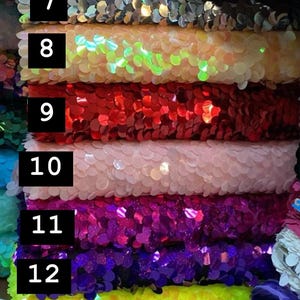 20 Colors Large Sequin Sequins-can Be Used for Decor-party Houses ...