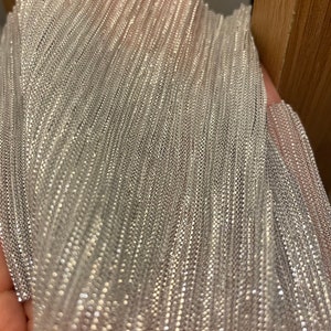 Moonlight Glitter Pleated Fabric -mb - Etsy