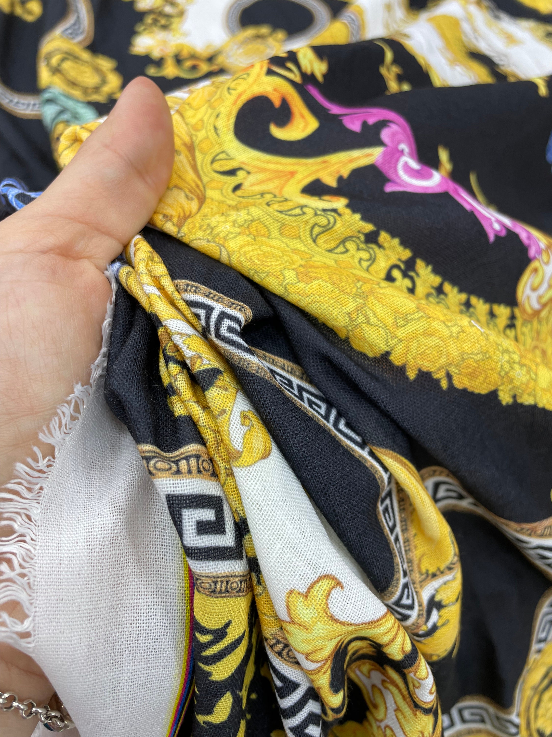Baroque Luxury Crepe Fabric-special Fabrics From the Luxury - Etsy