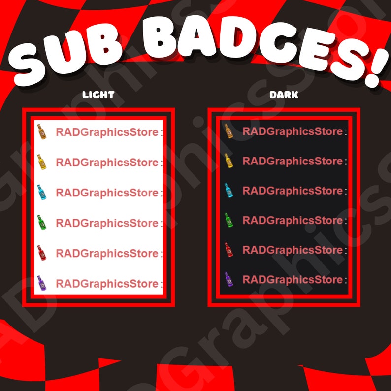 Perks, Custom, Twitch, Sub Badges, Twitch Bit Badge, Twitch Medal Badge ...
