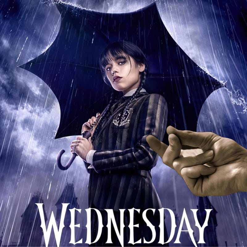 Wednesday Addams Clipart - Etsy