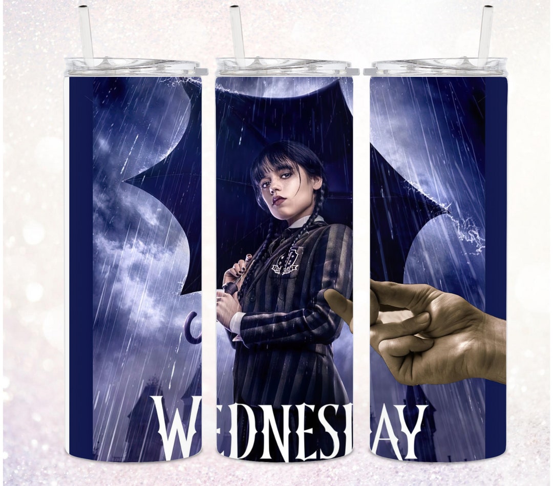 20 Oz. Wednesday Addams Wednesday Adams Halloween - Etsy