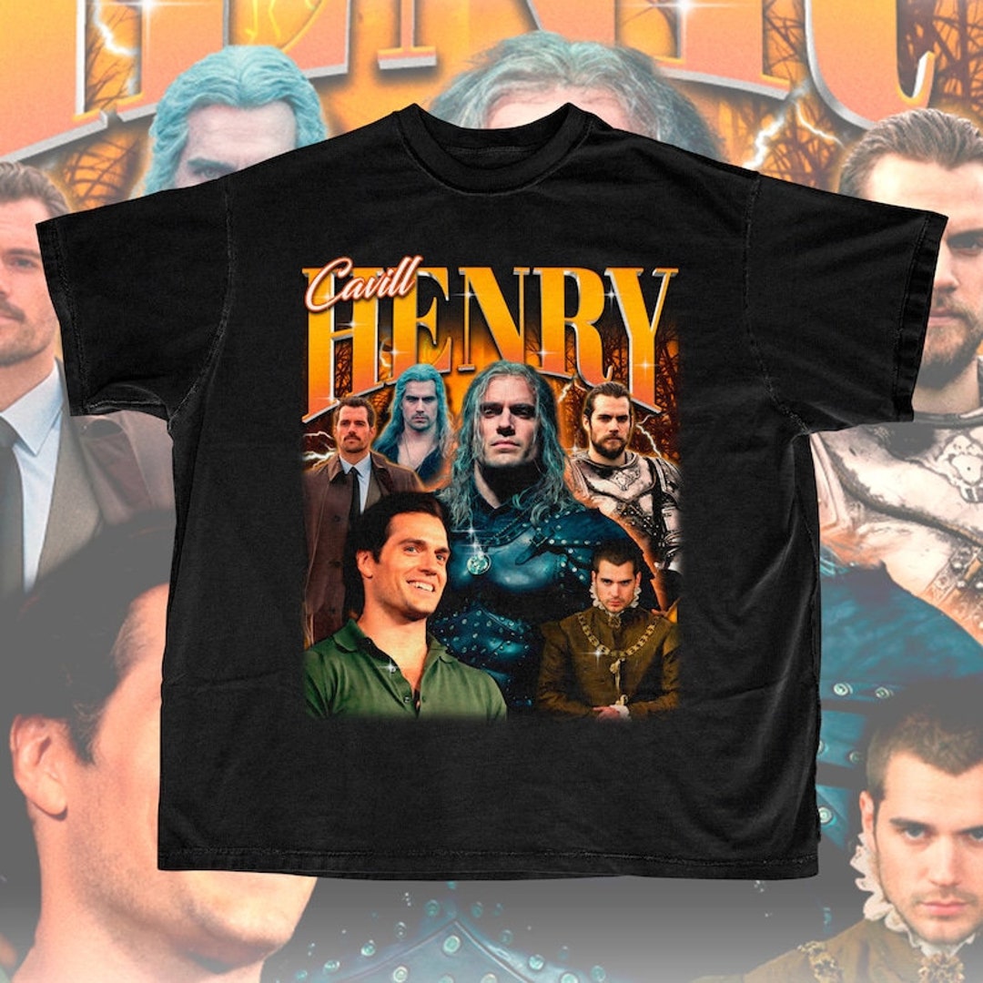 Henry Cavill Shirt Retro Henry Cavill Shirt T-shirt Henry - Etsy