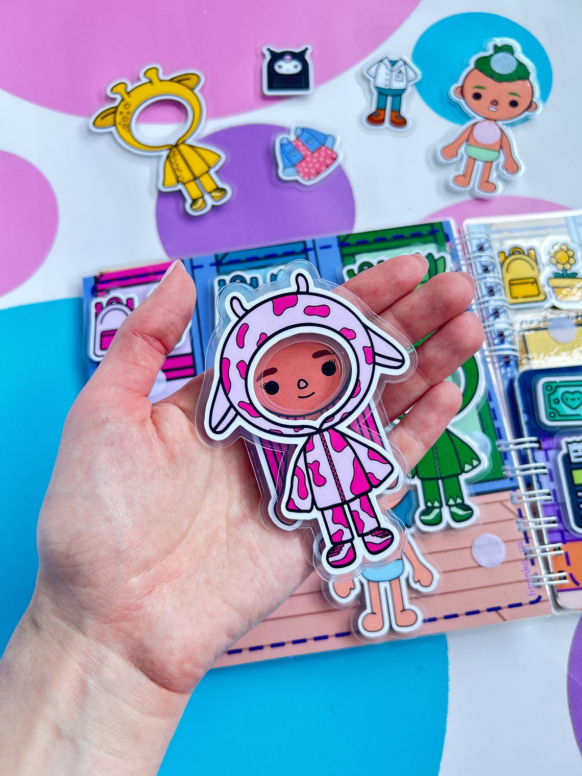 Toca Boca Paper Doll, Maison Toca boca, Maison de poupée en papier ...