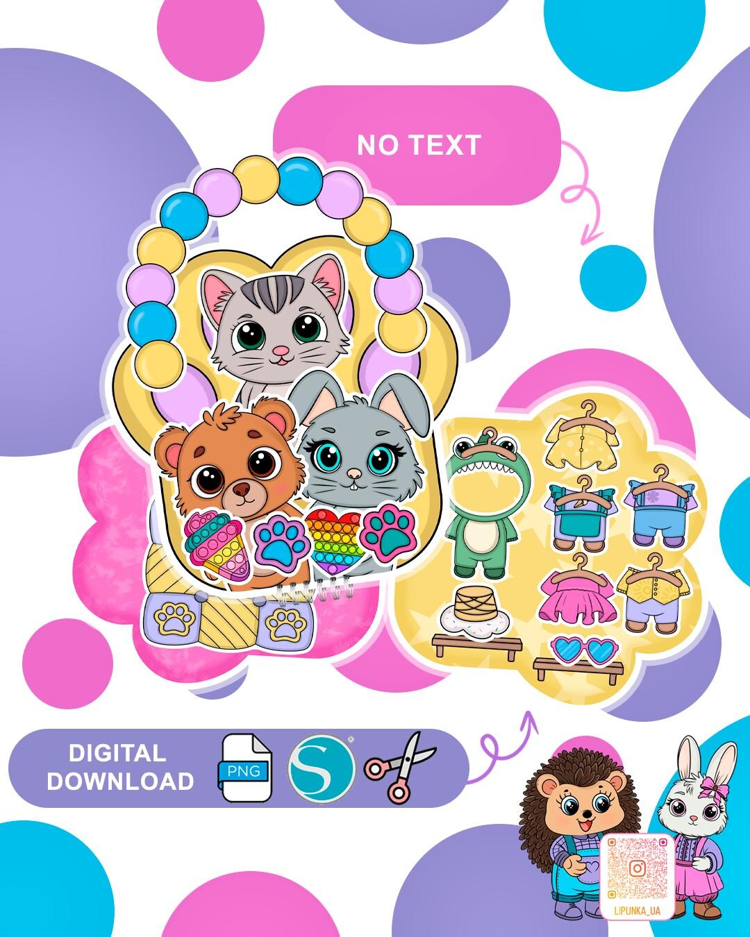 Tapalapka Paper Toy - Printable PDF Kit for Kids Ages 5-10 | Digital ...