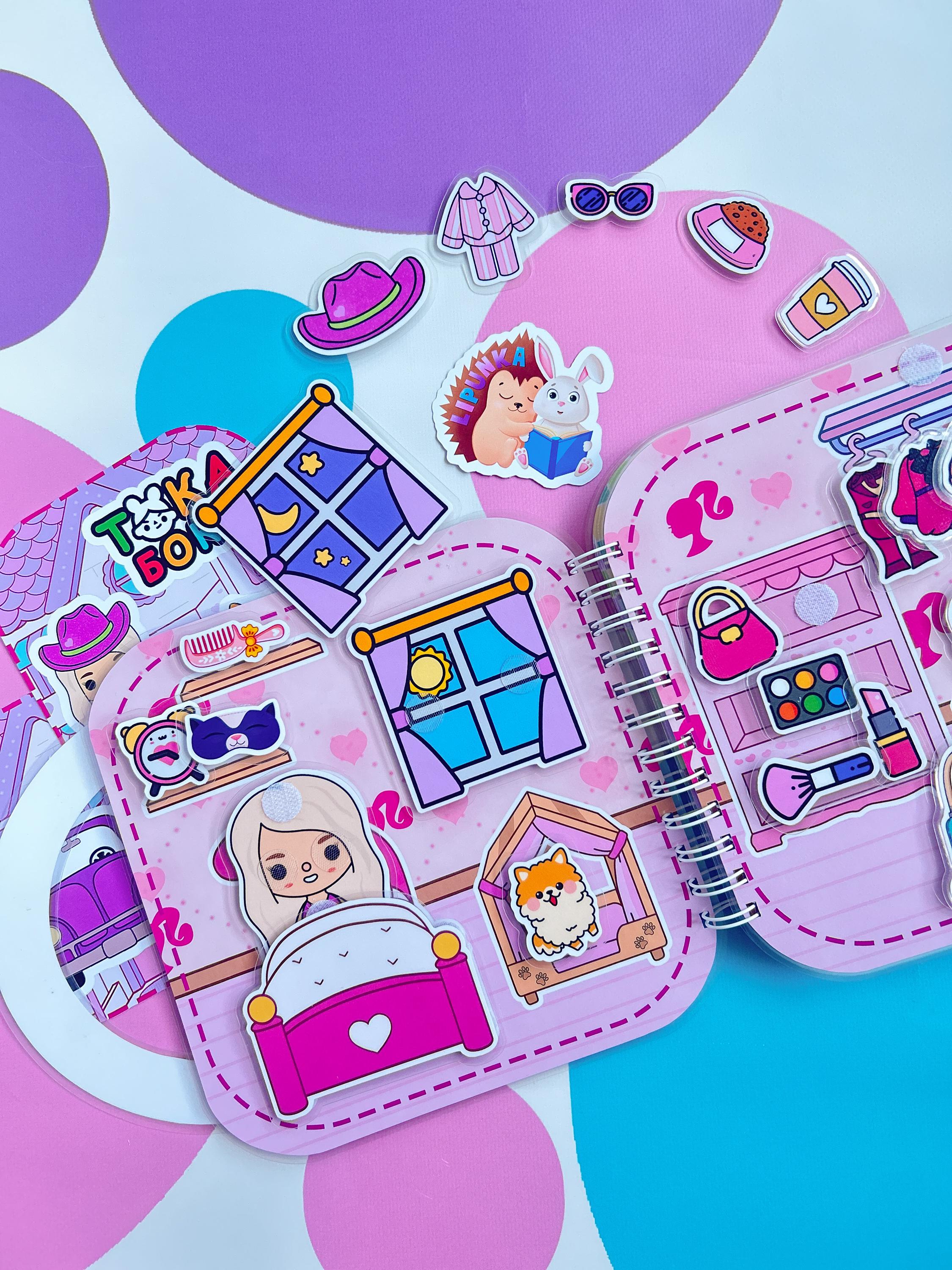 Toca Boca Barbie, Toca Boca Paper Doll, Toca boca house, Paper ...