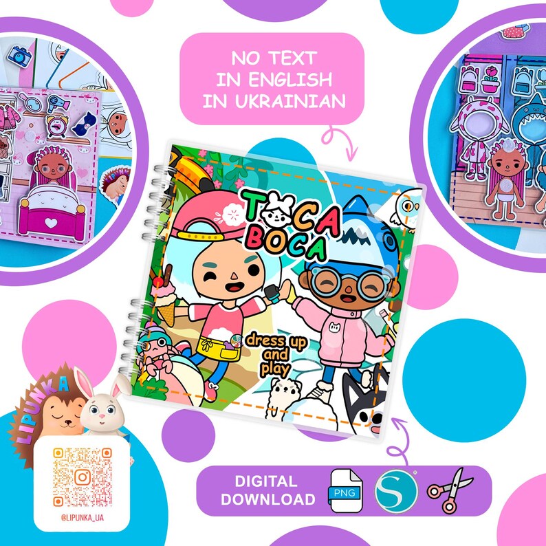 Toca Boca Paper Doll, Maison Toca boca, Maison de poupée en papier ...
