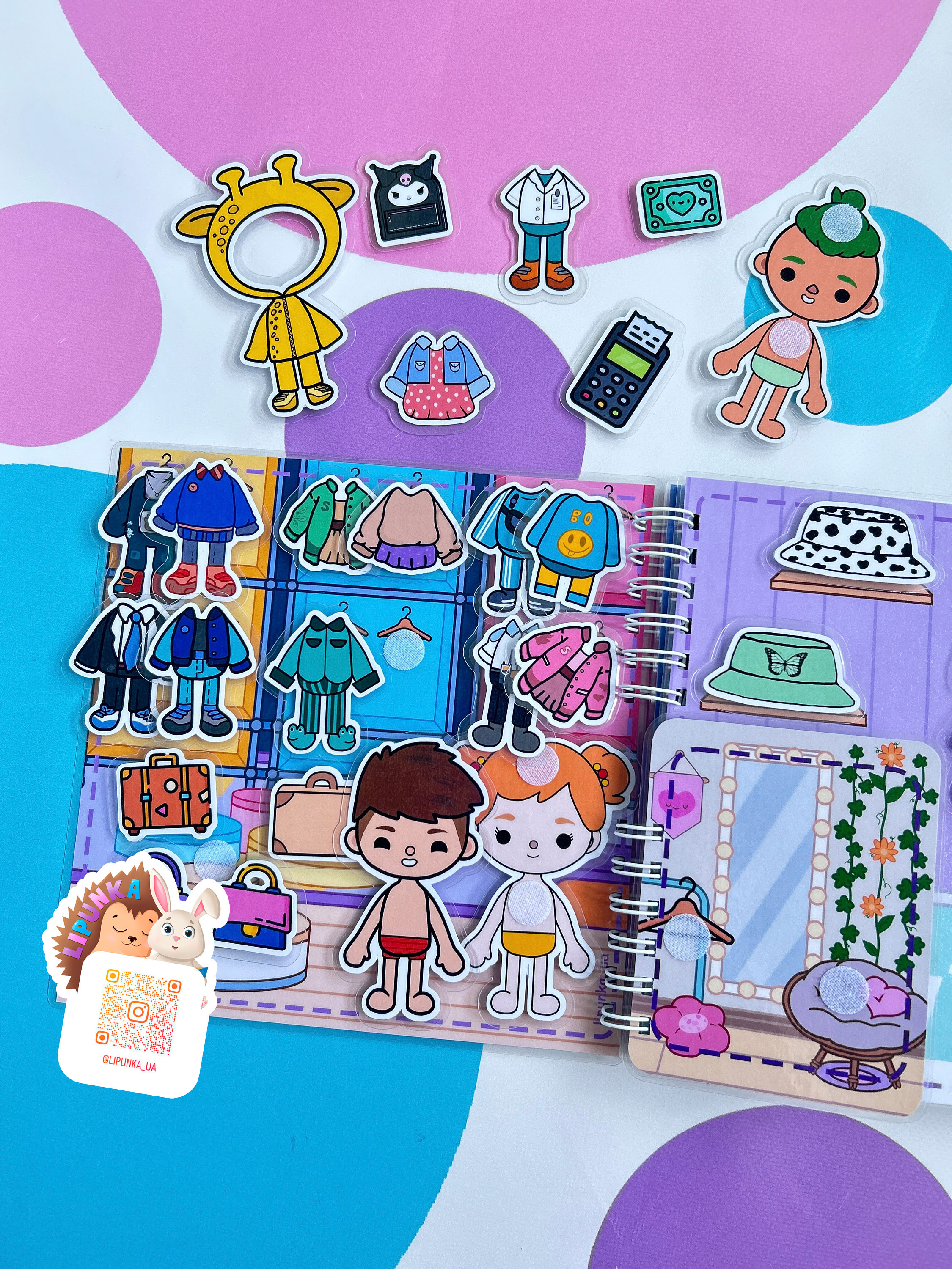 Toca Boca Paper Doll, Maison Toca boca, Maison de poupée en papier ...