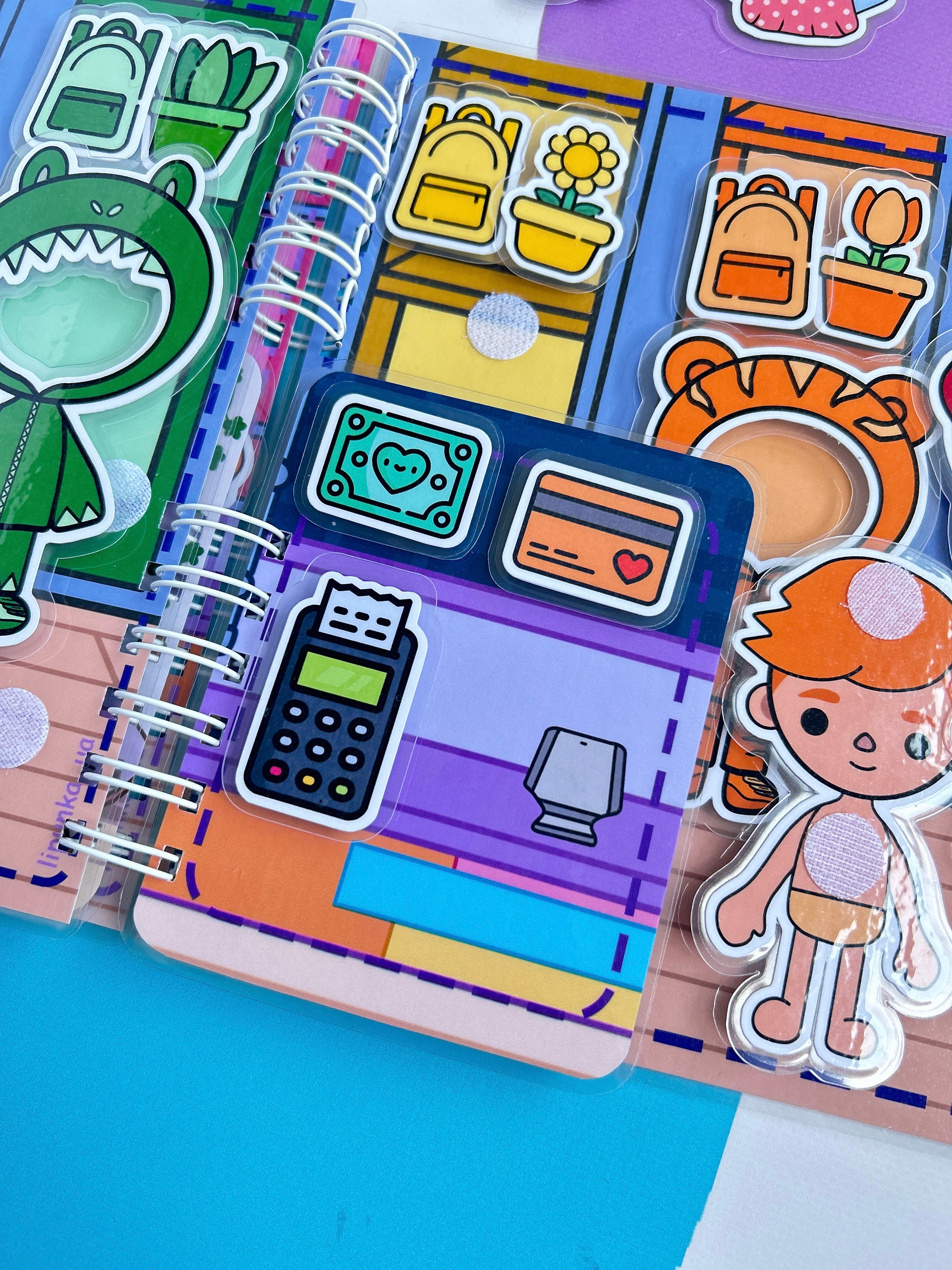 Toca Boca Paper Doll, Toca Boca House, Printable Paper Dollhouse ...