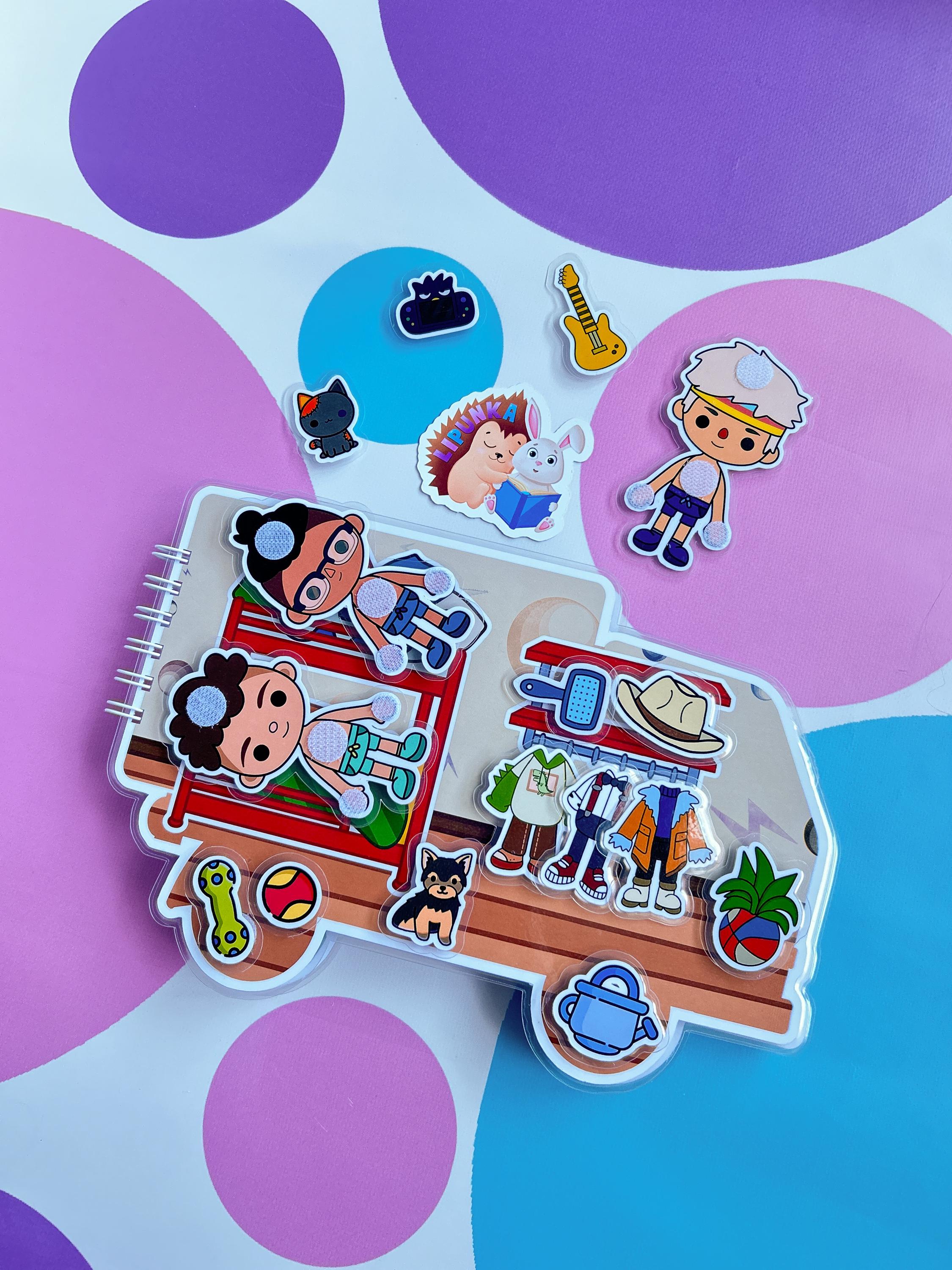 Paper Toca World. Toca Boca Boys. Paper Doll Boys. Toca World PNG - Etsy