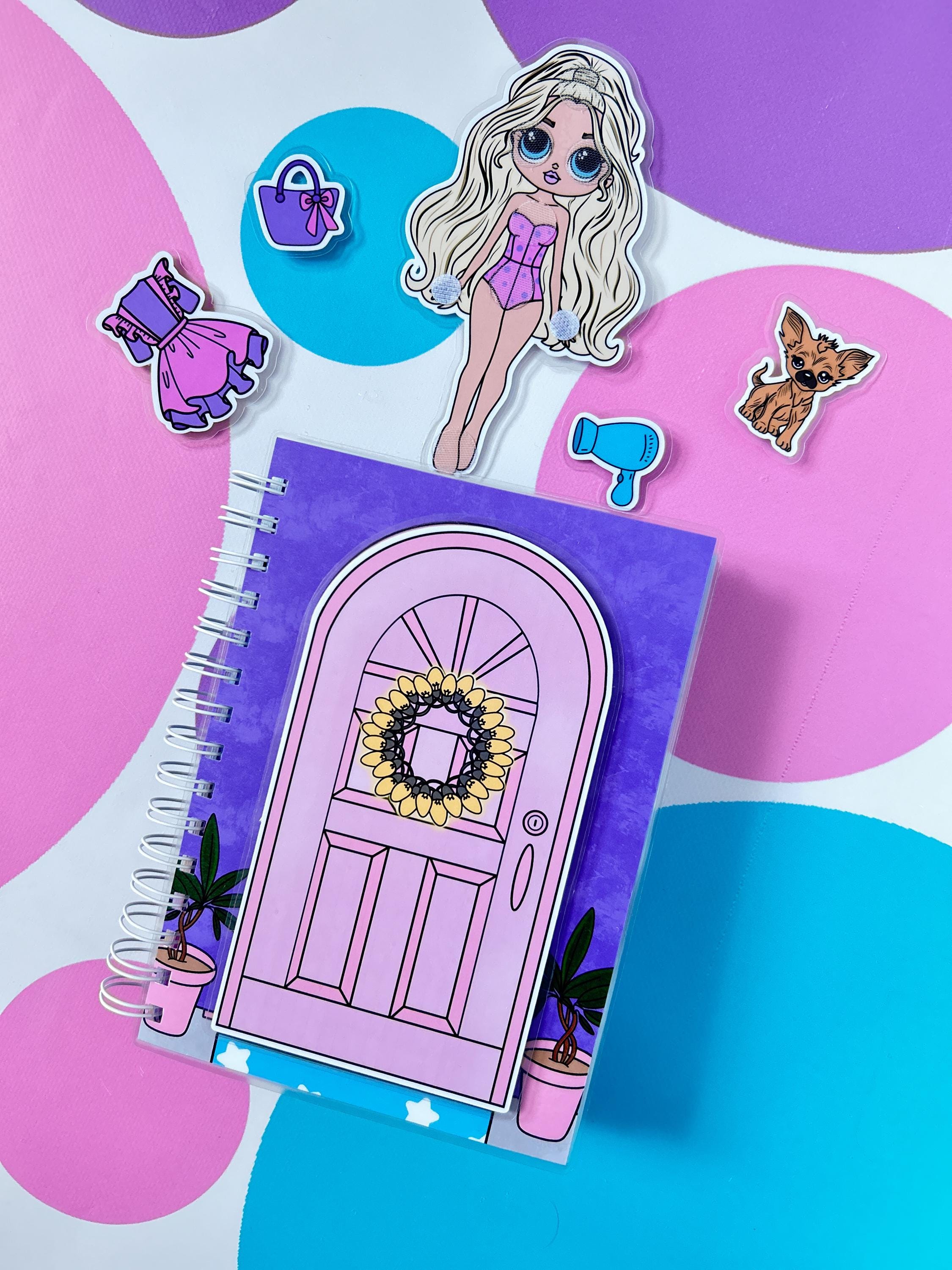 Printable Paper Doll, Activities for Girls, Printable Activities for ...