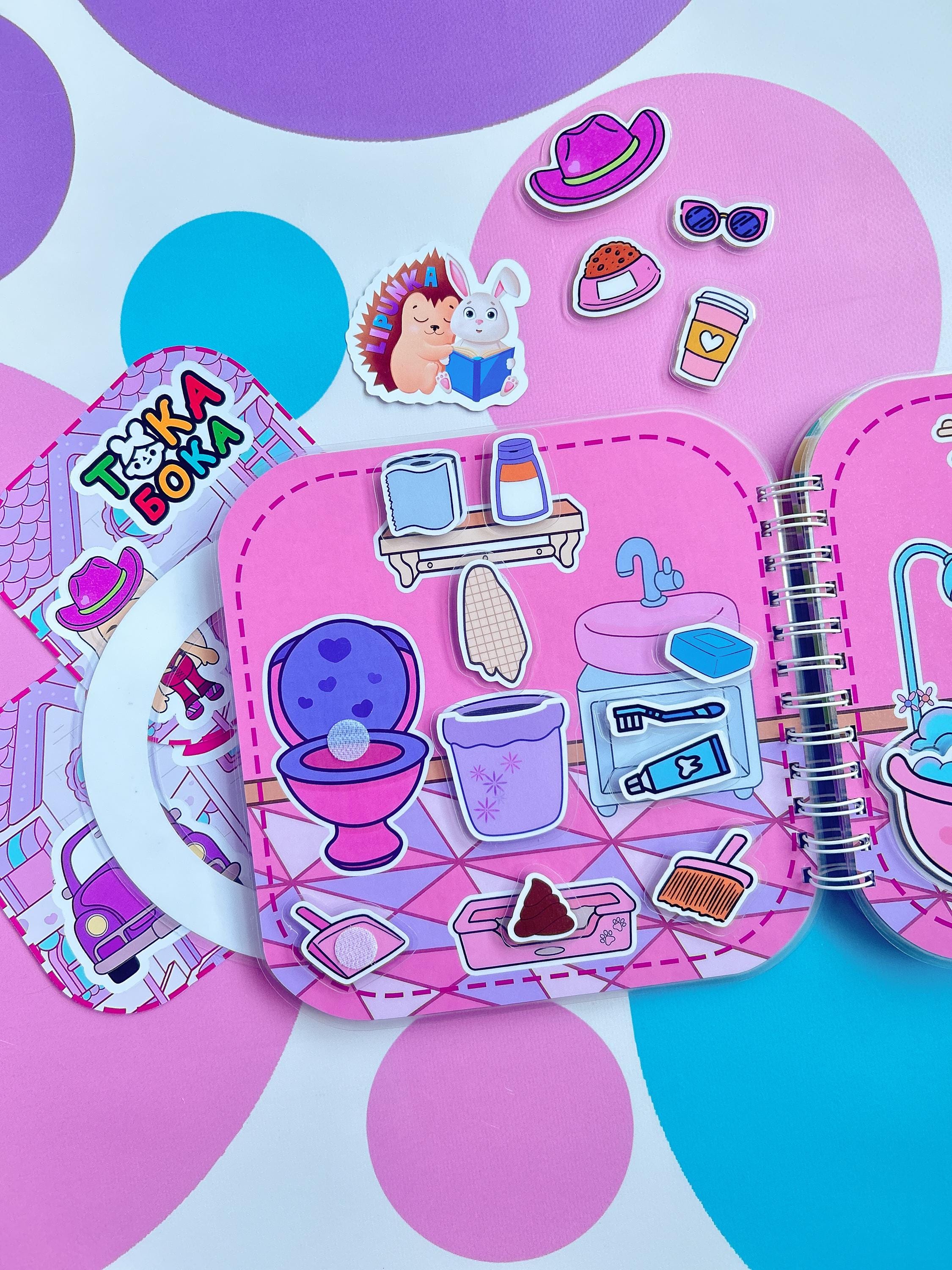 Toca Boca Barbie, Toca Boca Paper Doll, Toca boca house, Paper ...
