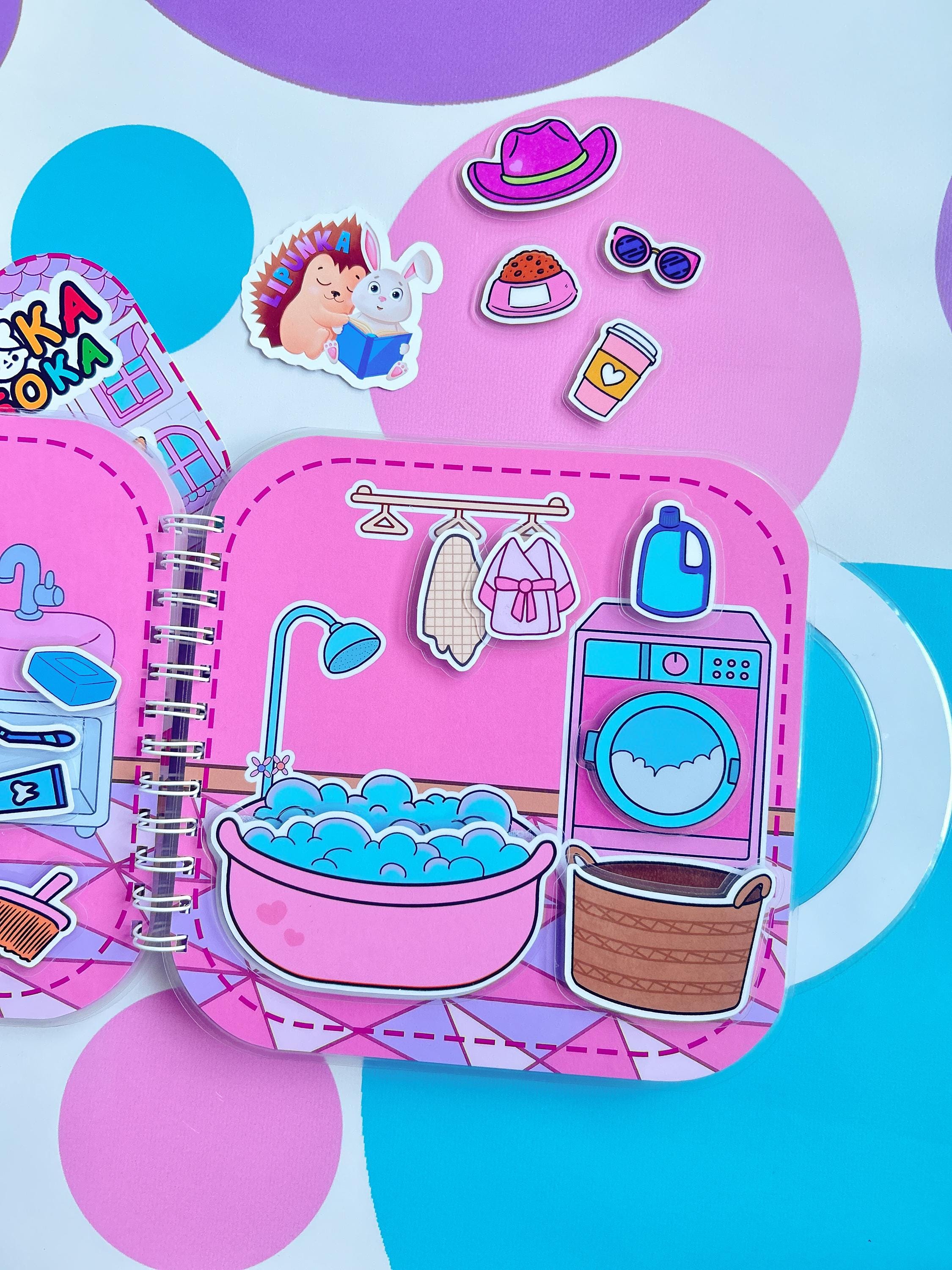 Toca Boca Barbie, Toca Boca Paper Doll, Toca boca house, Paper ...