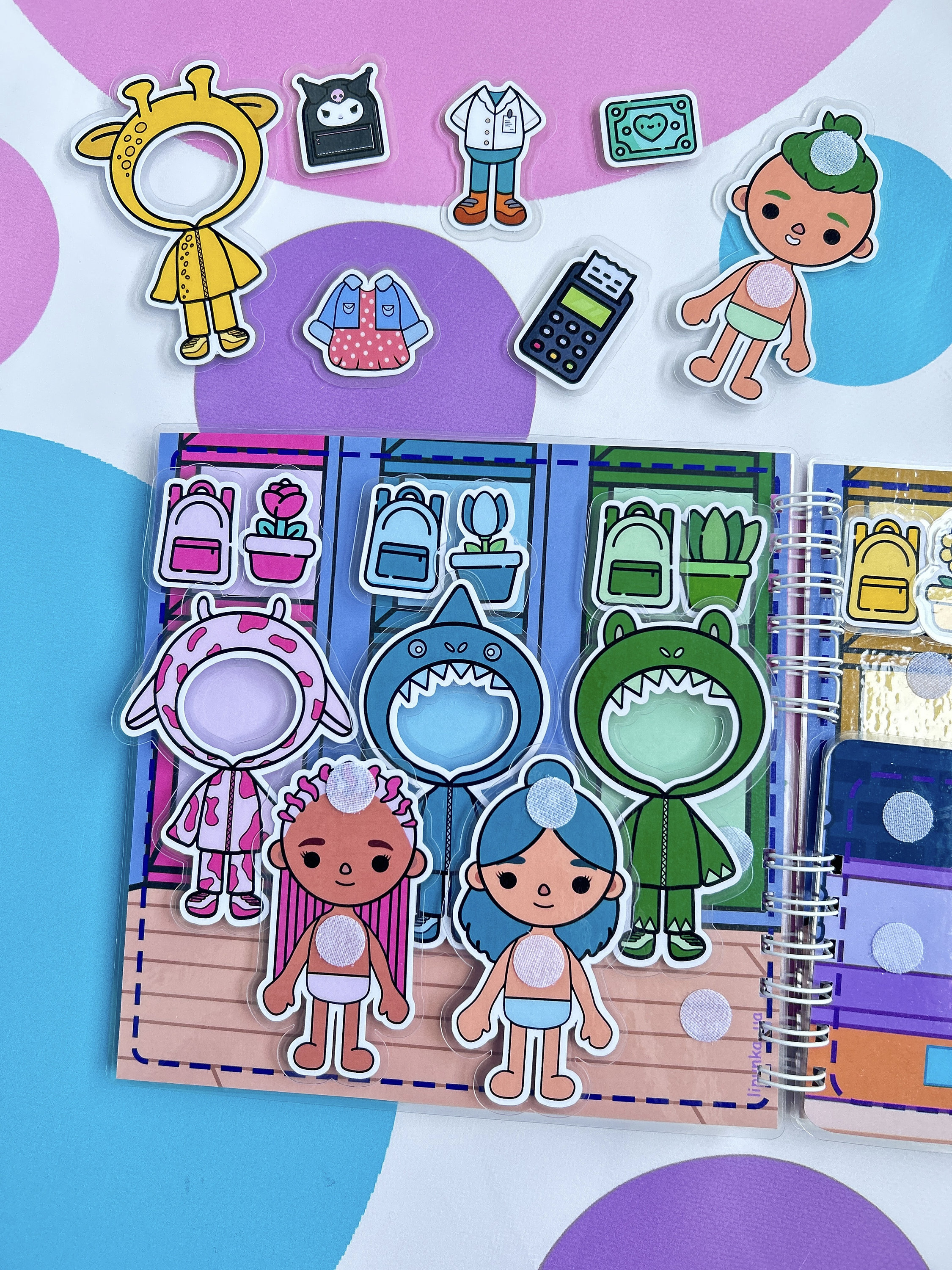 Toca Boca Paper Doll, Maison Toca boca, Maison de poupée en papier ...
