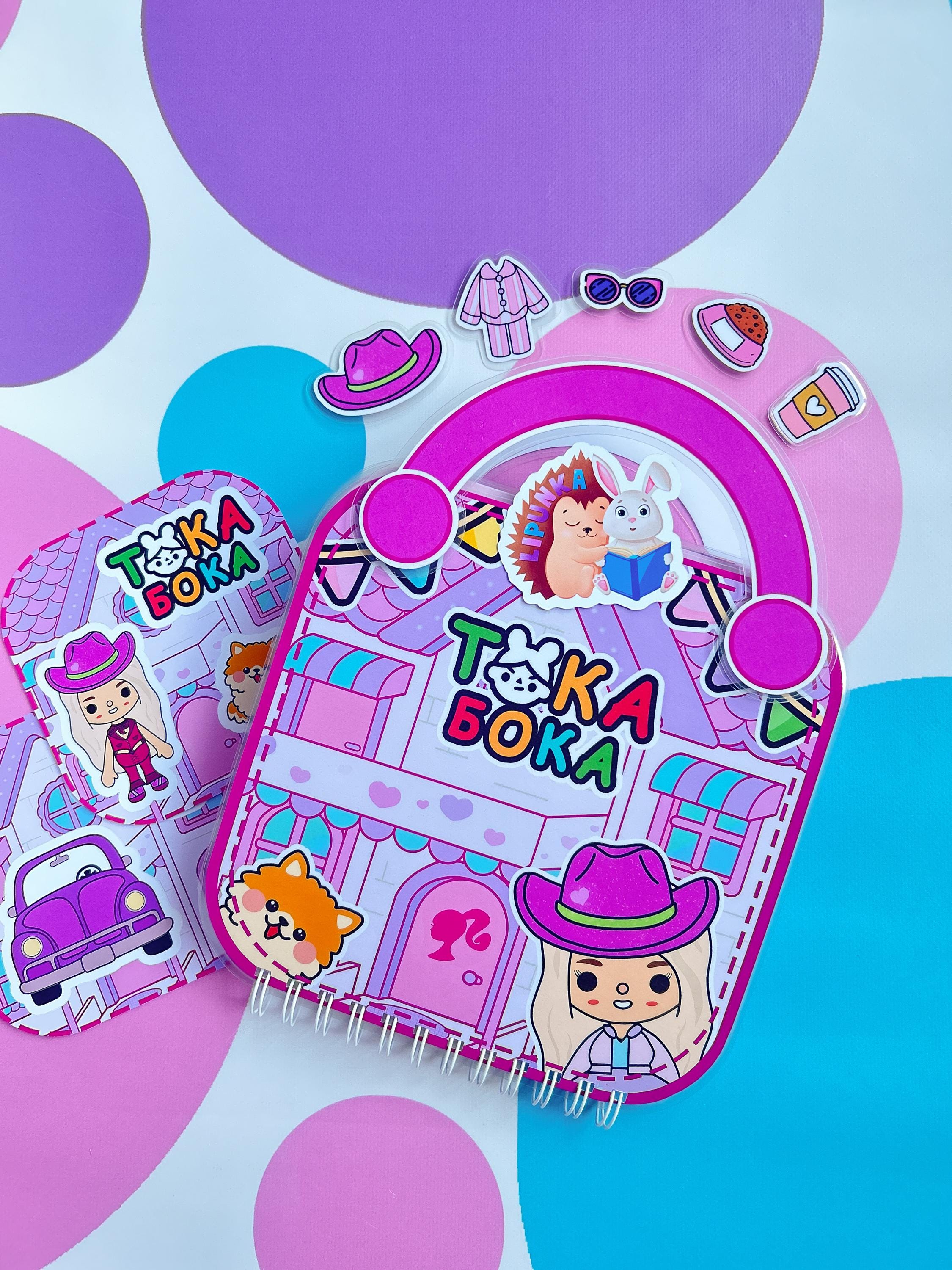 Toca Boca Barbie, Toca Boca Paper Doll, Toca boca house, Paper ...