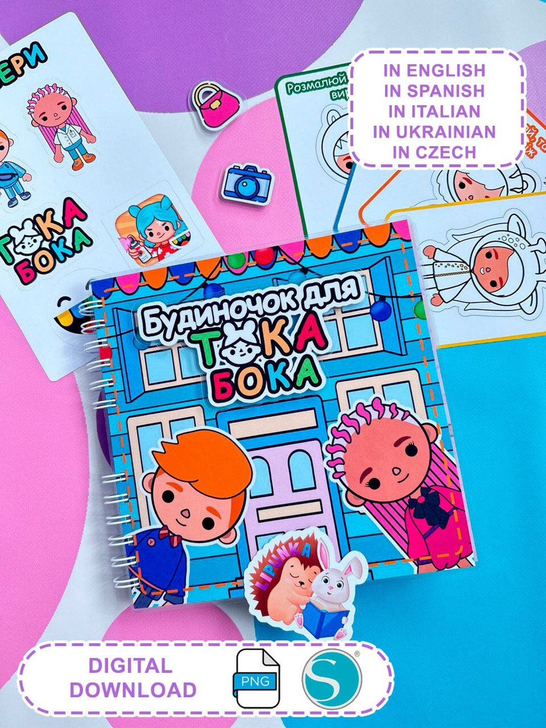 Toca Boca Paper Doll, Toca boca house, Casa delle bambole di carta ...