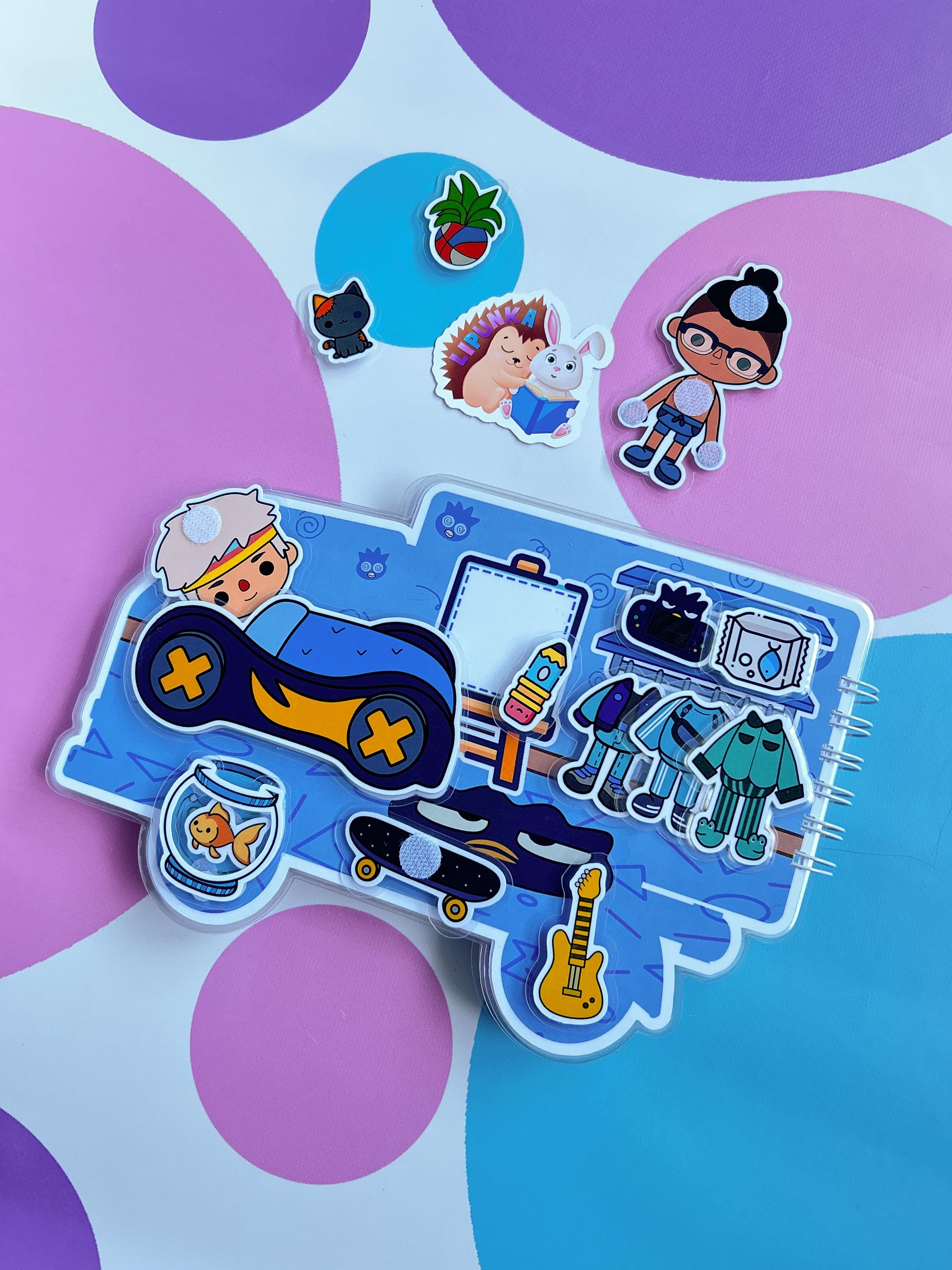 Paper Toca World. Toca Boca Boys. Paper Doll Boys. Toca World PNG - Etsy