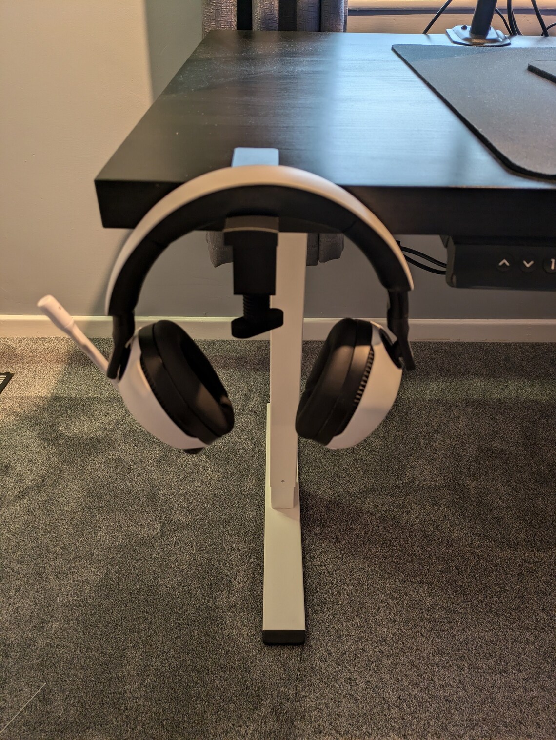 Gaming Headset Stand 3D Printed Gaming Accessories Office Gaming Desk ...