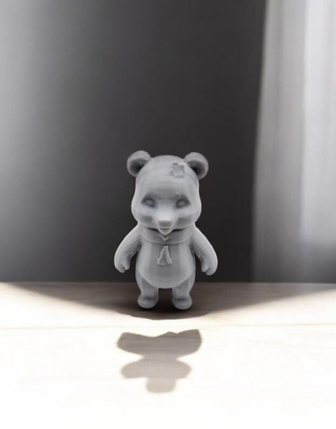 3D Printed Teddy Bear Model Paintable Teddy Bear for Kids 3D Bear ...
