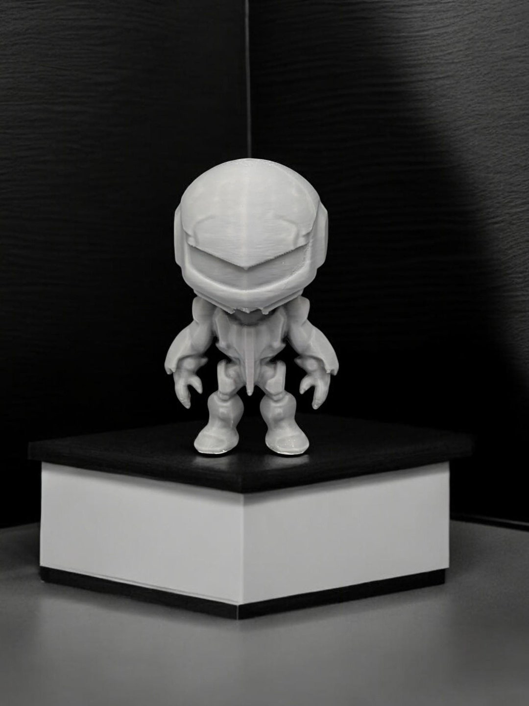 3D Printed Sci-fi Robot Toy Paintable Sci-fi Robot Figurine DIY Robot ...