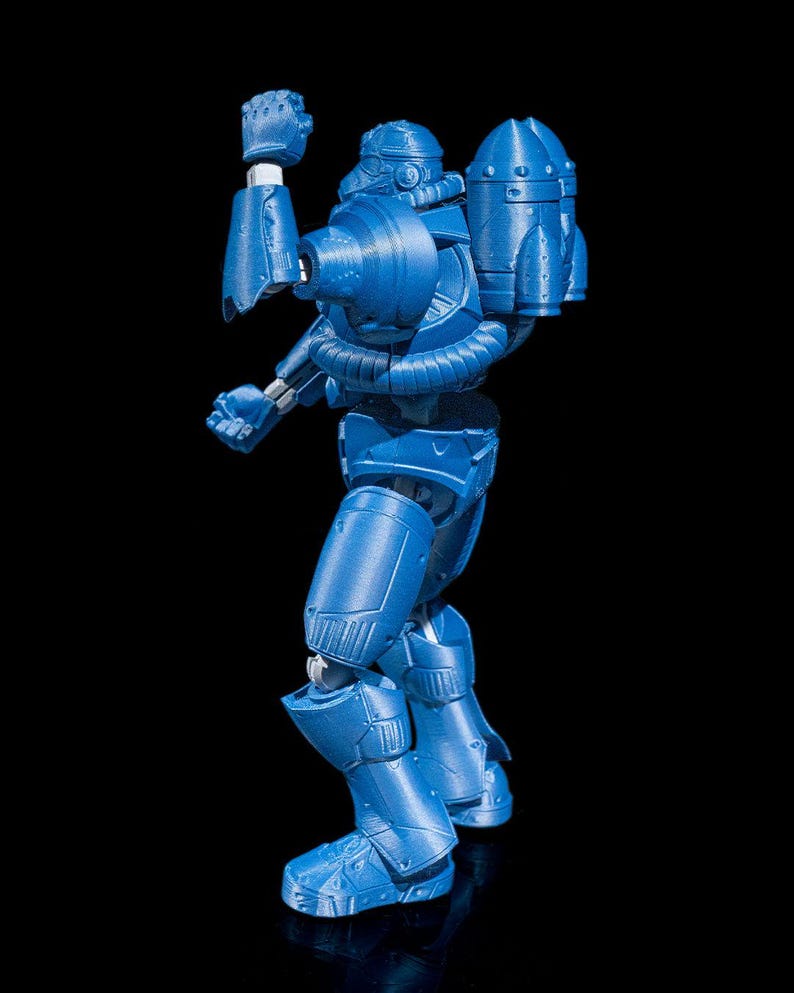 Articulated Robot Figure Poseable Mech Toy Collectible Sci-fi Robot ...