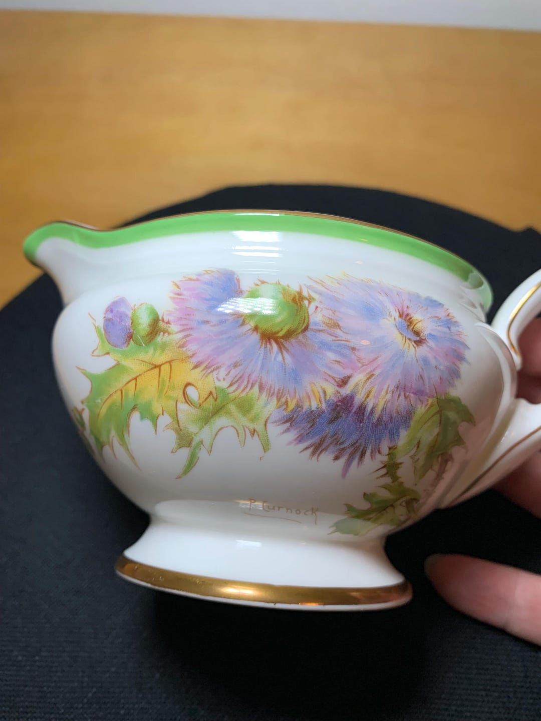 Royal Doulton Glamis Thistle, Made in England, Bone China Gravy Boat or ...